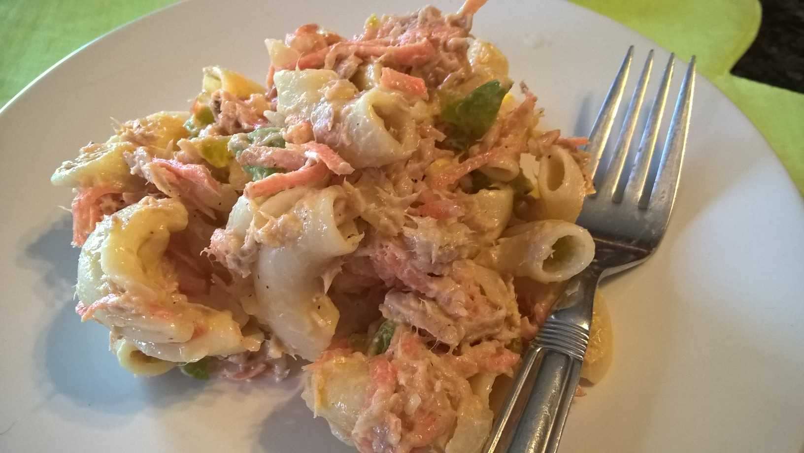 Colorful Tuna Pasta Salad | Anita's Tried & Heart Healthy Recipes